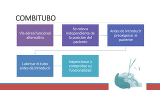 Manejo de vía aérea en atención prehospitalaria | PPTX
