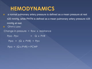 Pulmonary HTN | PPT
