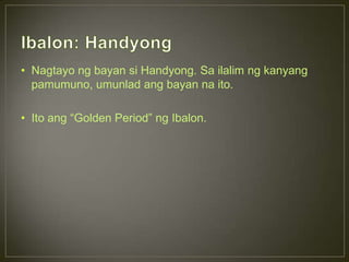 Filipino Epiko - Ibalon and Biag ni Lam-Ang | PPTX