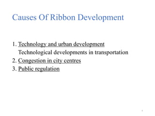 Ribbon Development With Case Study Of Aydin | PPTX