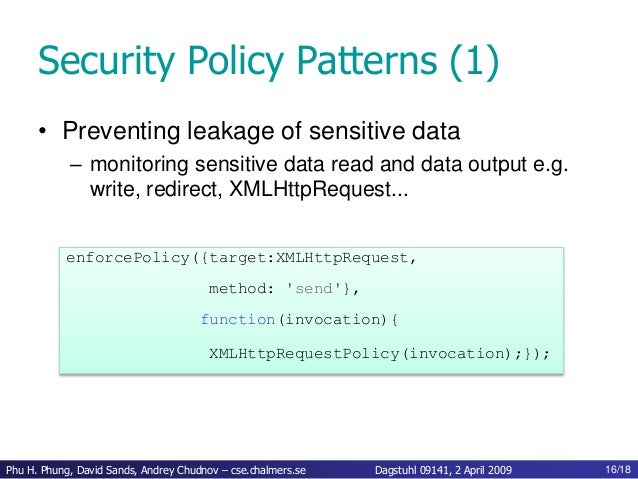 Lightweight Self Protecting Javascript
