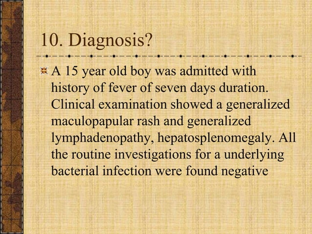 Fever Of Unknown Origin | PPTX | Infectious Diseases | Diseases and ...
