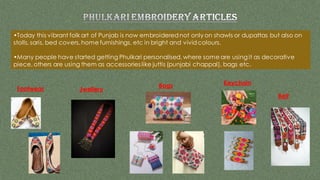 Phulkari of punjab embroidery presentation.pdf