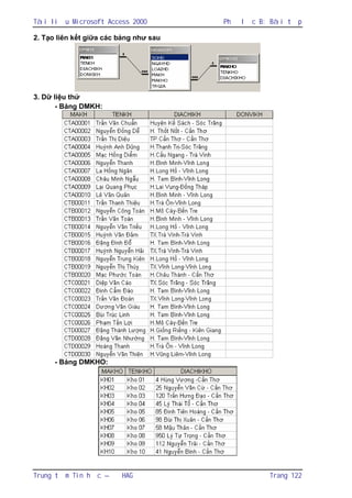 Phu lucb baitap | PDF