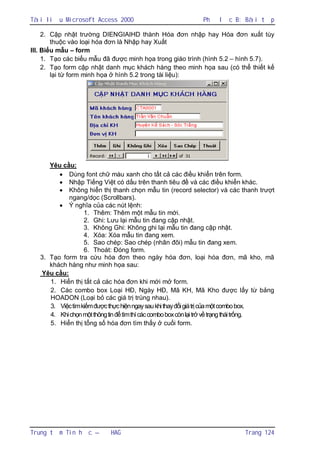 Phu lucb baitap | PDF