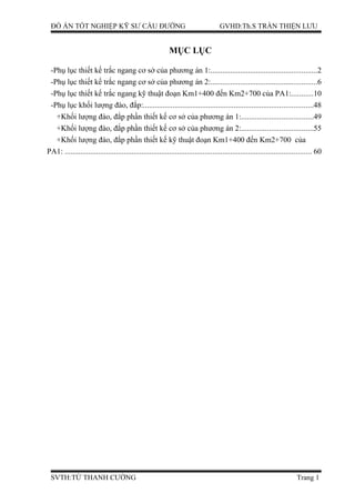 Phu luc trac ngang | PDF