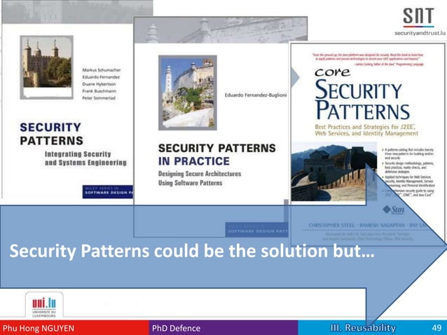 Model Driven Security With Modularity And Reusability For Engineering Secure Software Systems Ppt
