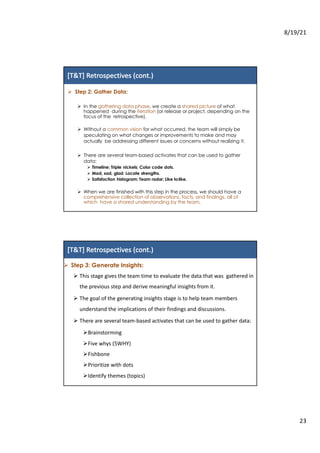 PMI-ACP: Domain 7 Continuous improvement-v2.2_lite_2 | PDF
