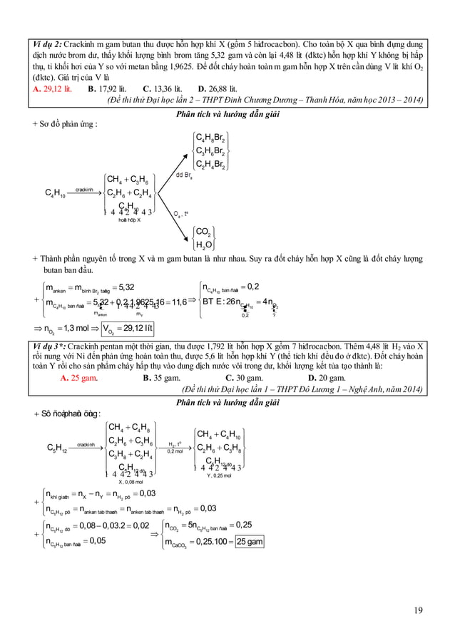 PHƯƠNG PHÁP GIẢI BÀI TẬP VỀ ANKAN - Chuyên đề Ankan 2020 | DOCX