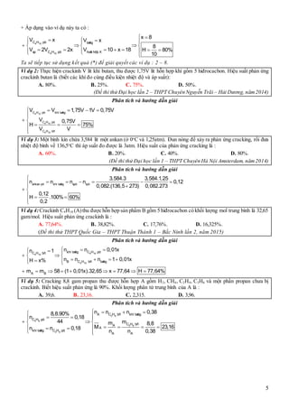 PHƯƠNG PHÁP GIẢI BÀI TẬP VỀ ANKAN - Chuyên đề Ankan 2020 | DOCX