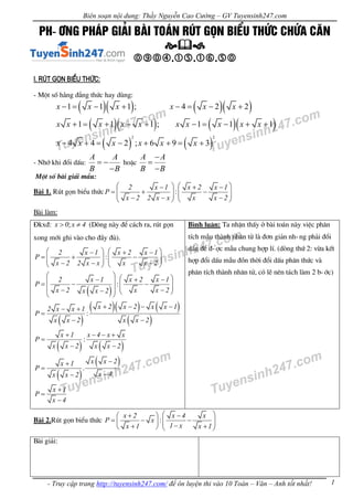 phuong-phap-giai-bai-toan-rut-gon-bieu-thuc-chua-can-tuyet-chieu-on-thi-vao-10.pdf