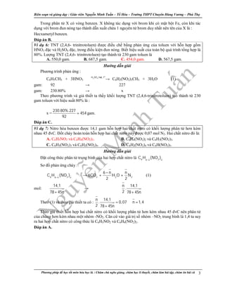 Phuong phap giai bai tap ve hidrocacbon thom | PDF