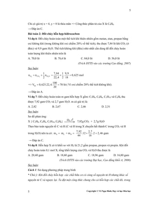 Phuong phap giai nhanh toan hydrocacbon | PDF