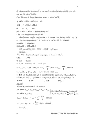Phuong phap giai nhanh toan hydrocacbon | PDF