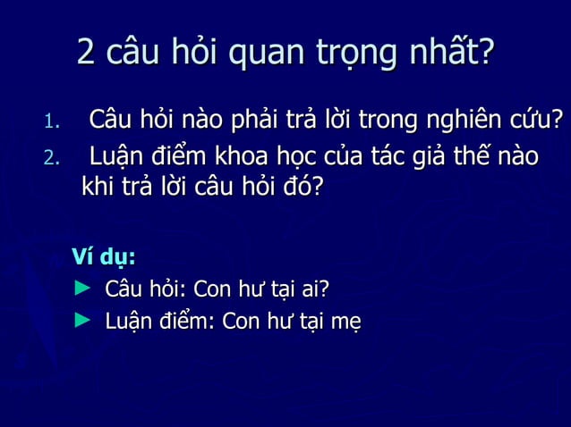 Phương pháp nghiên cứu khoa học | PPT