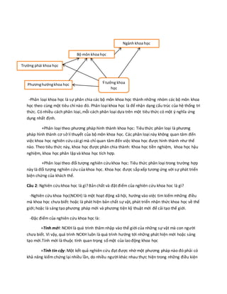 Phuong phap nghien cuu khoa hoc | PDF