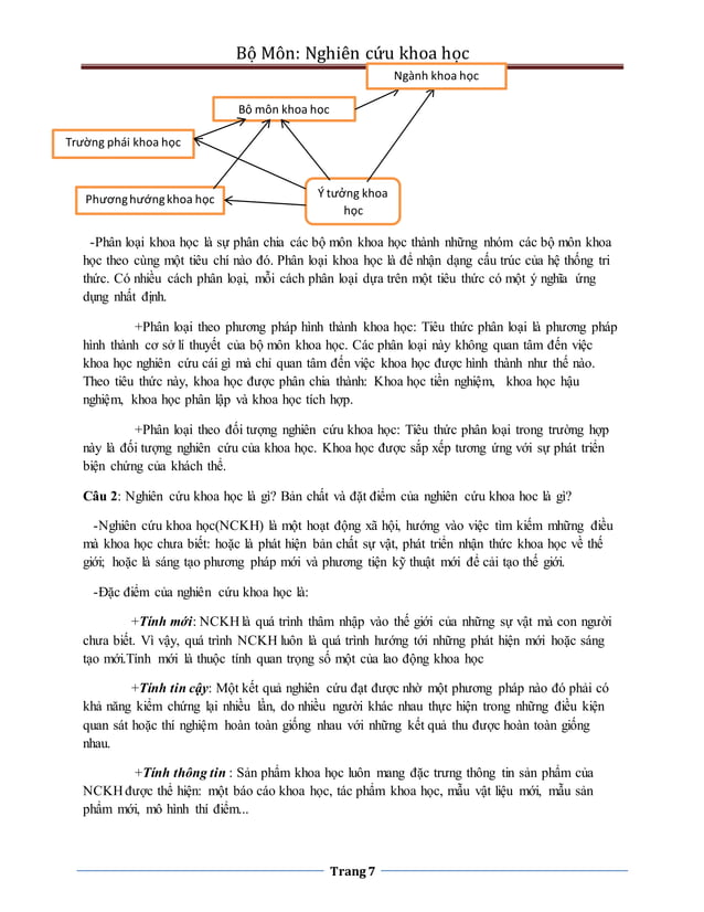 Phuong phap nghien cuu khoa hoc | PDF