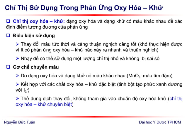 Phuong phap oxy hoa khu | PDF