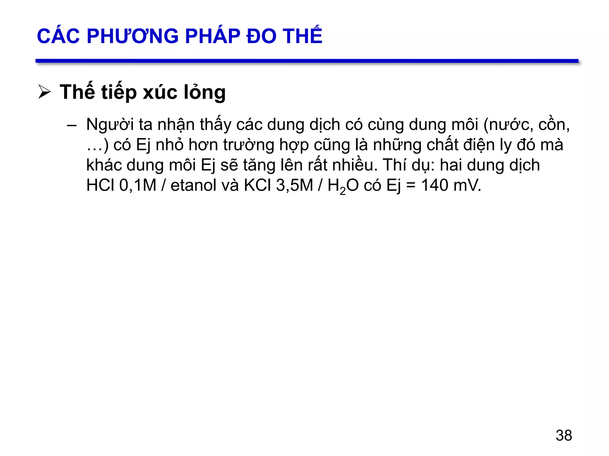 Phuong phap phan tich dien the | PPTX