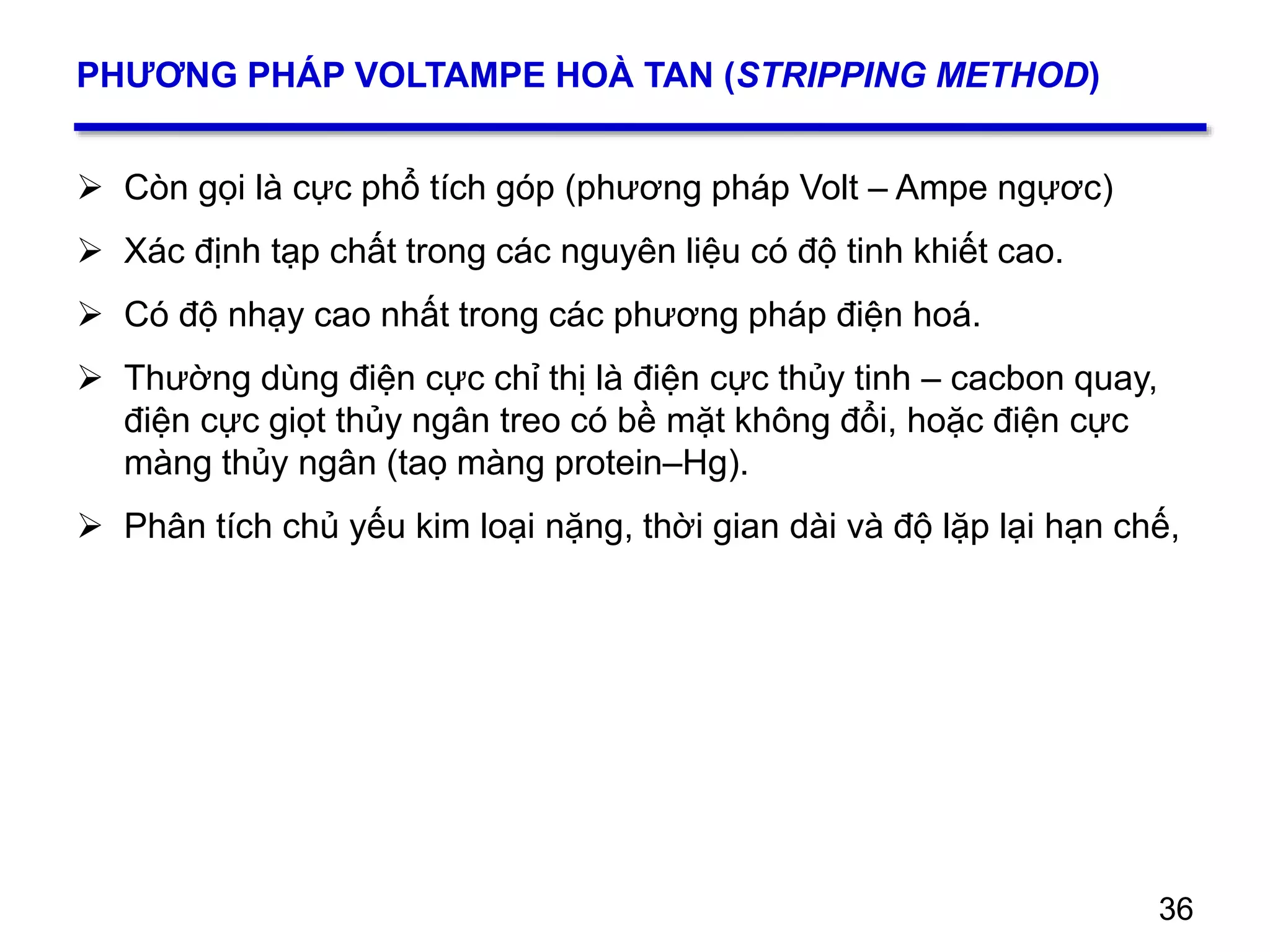 Phuong phap phan tich volt ampe | PPTX