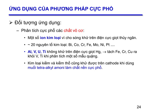 Phuong phap phan tich volt ampe | PPTX