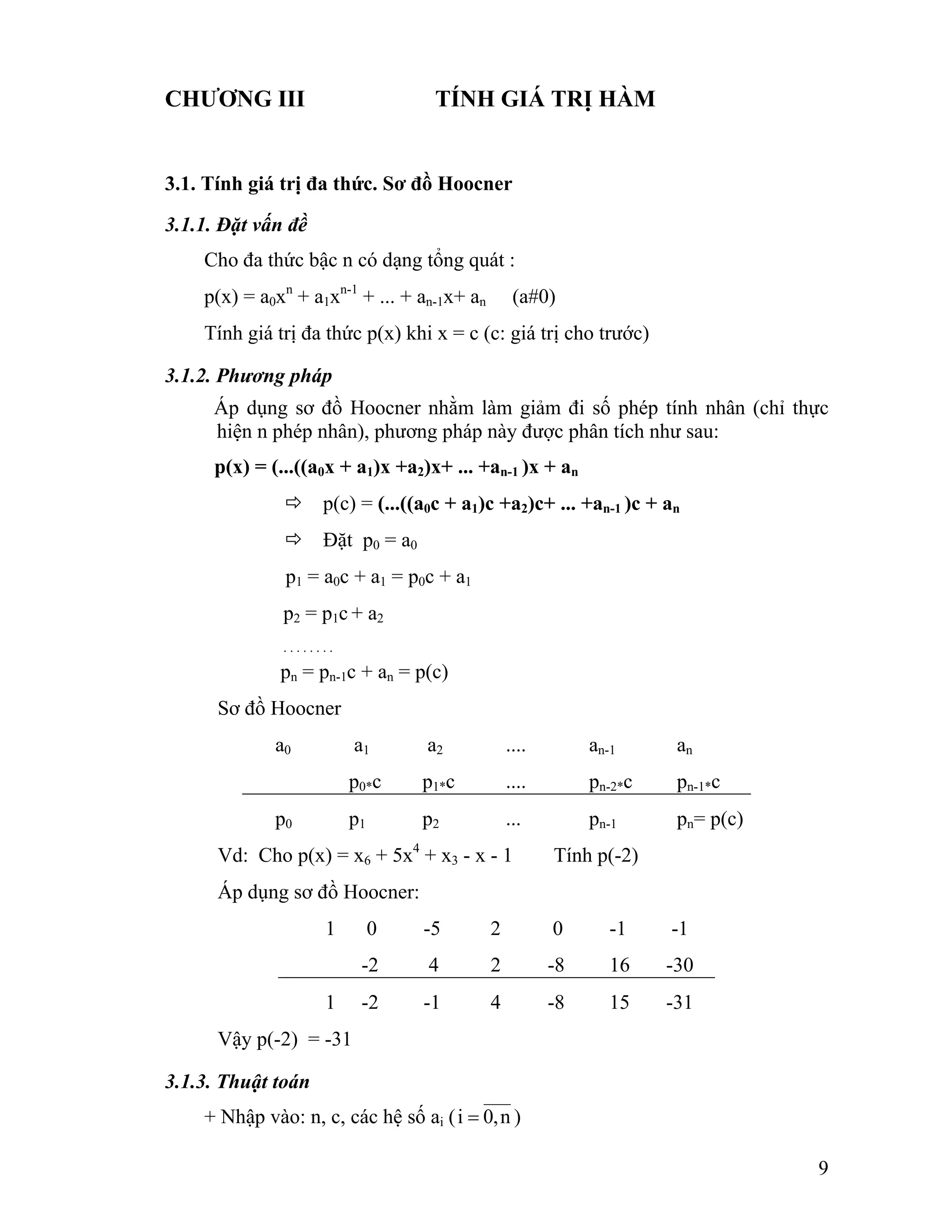 Phương pháp tính | PDF
