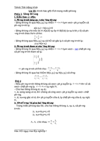 Phuong phap toan do trong mat phang 10 | PDF