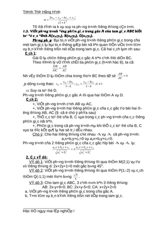 Phuong phap toan do trong mat phang 10 | PDF