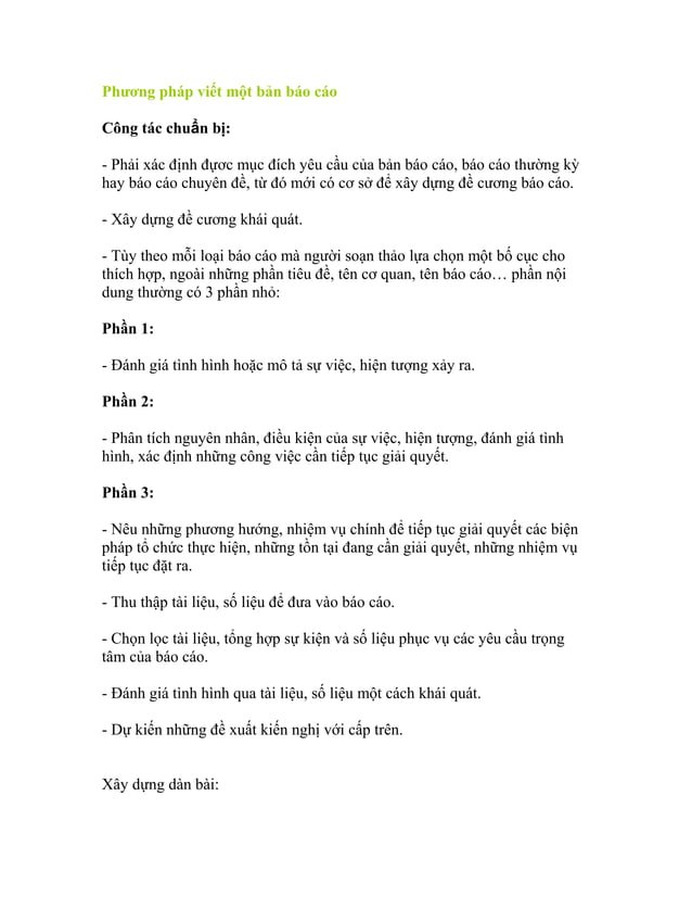 [Soan Thao VB] Phuong phap viet_bao_cao_thong_bao_6103 | PDF
