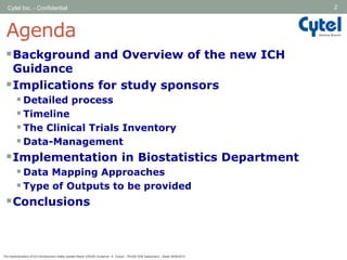 The Implementation of ICH Development Safety Update Report (DSUR ...