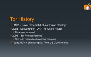 Tor: How it works to keep you safe online. PhutureCon 2014 | PPTX ...