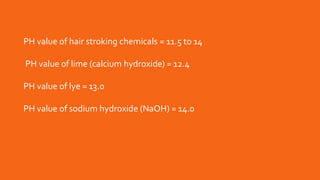 P h value- a long chart on different ph. values | PPTX