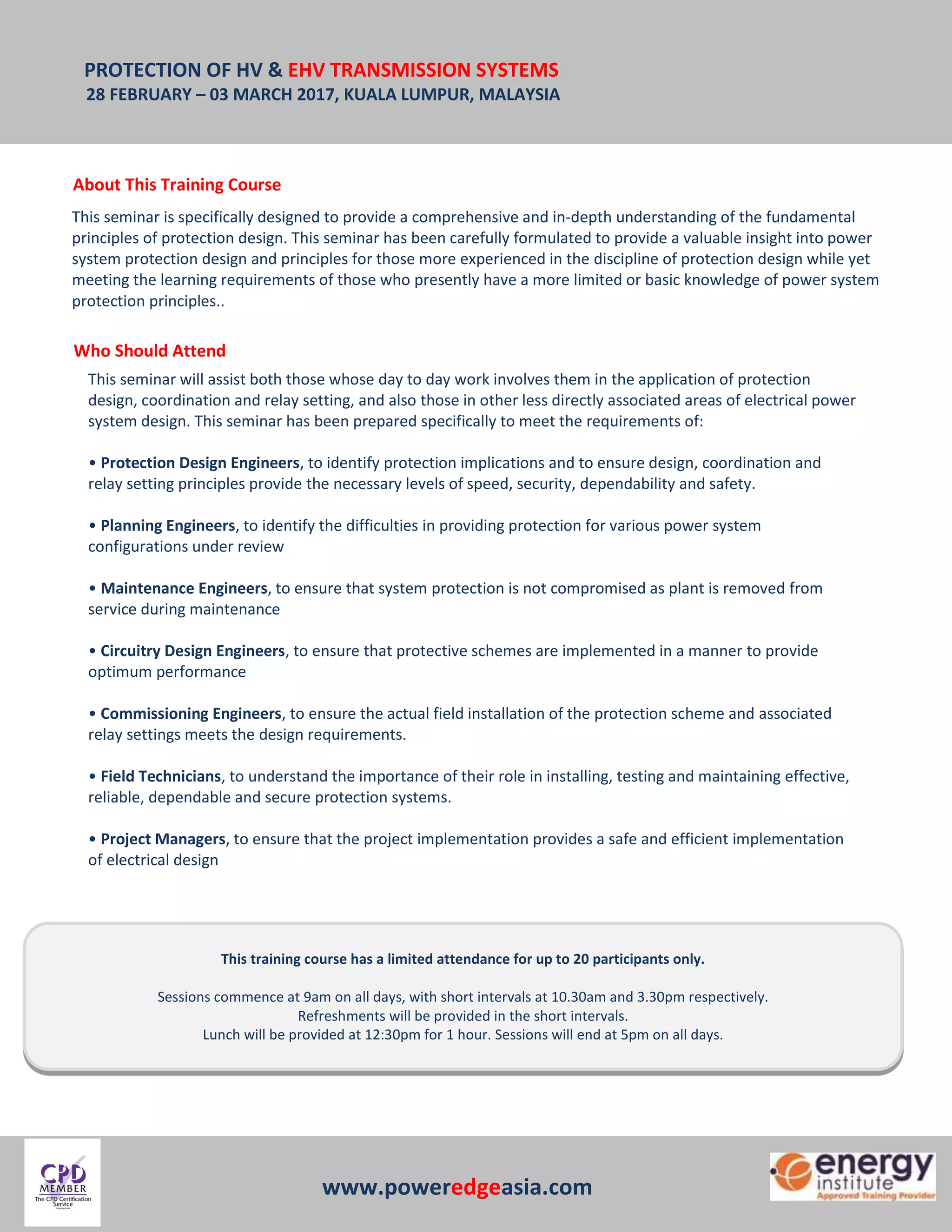 Power System Protection for Utility and Power Professionals | PDF