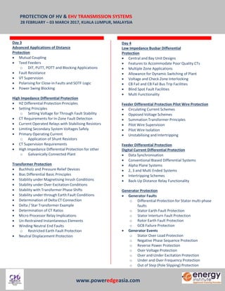 Power System Protection for Utility and Power Professionals | PDF