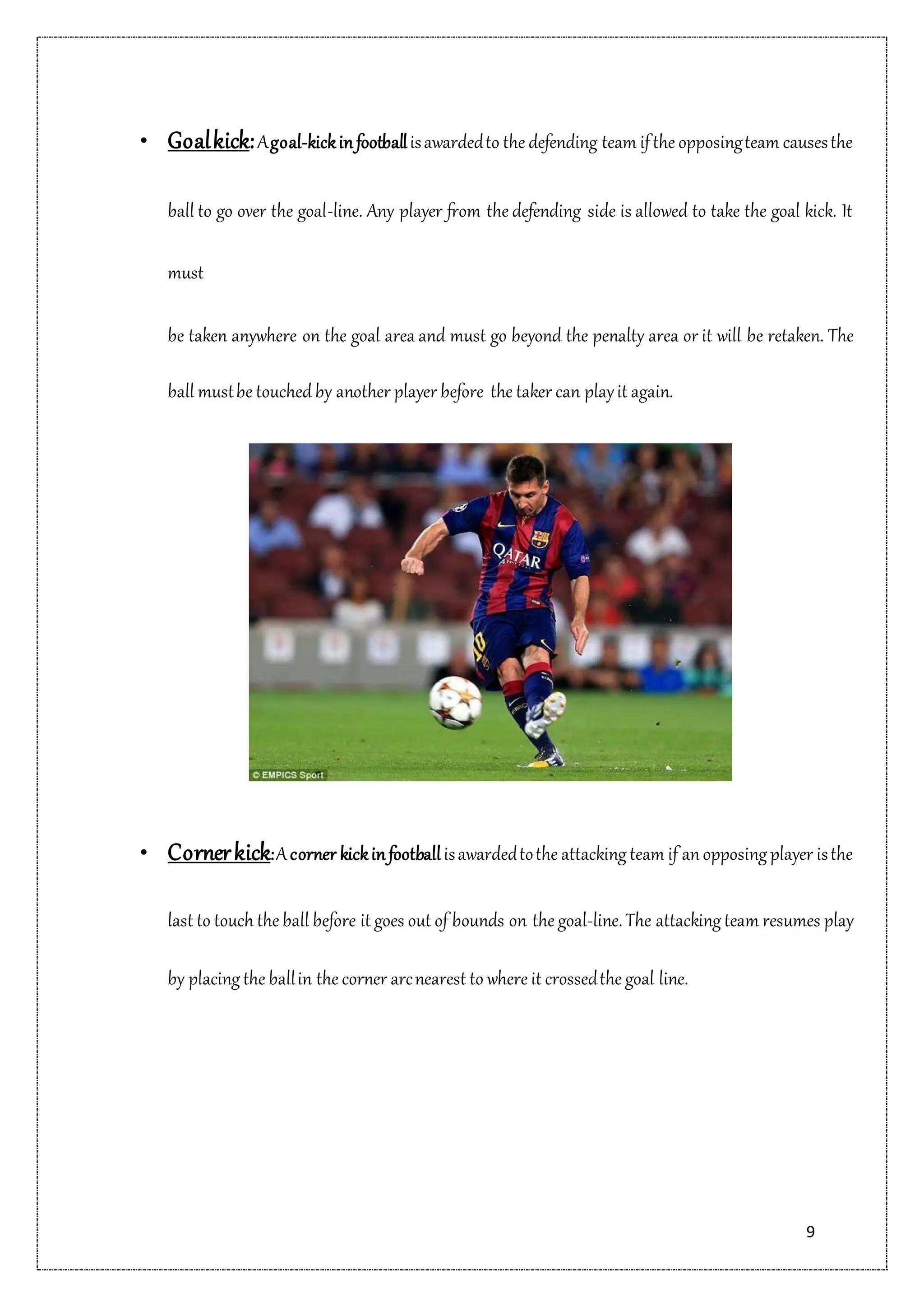 Football project | DOCX