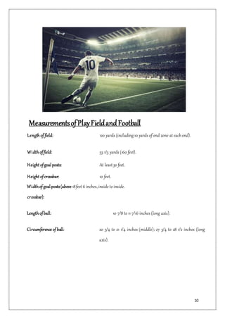 Football project | DOCX