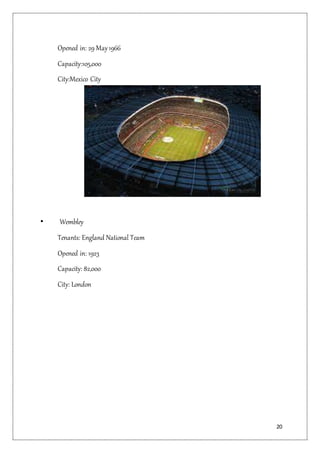 Football project | DOCX