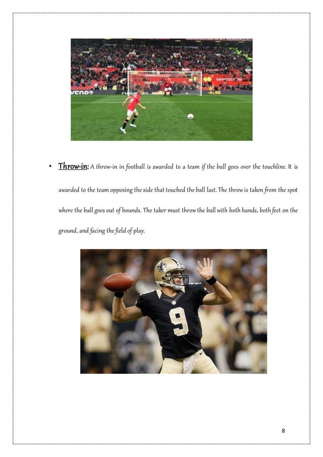 Football project | DOCX