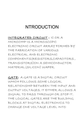 Logic Gates Class 12 | ODT