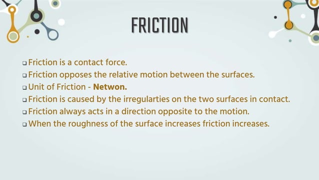 Types of Friction | PPTX | Physics | Science