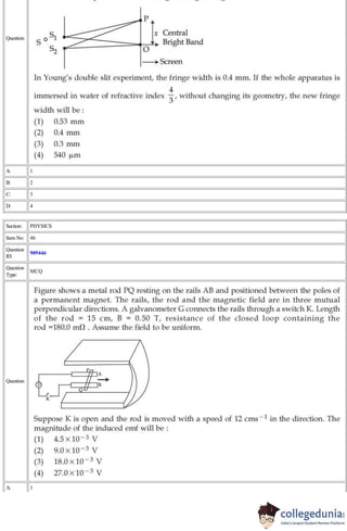 physics test papers and ppt for free to be downloaded | PDF