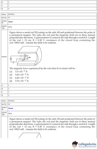 physics test papers and ppt for free to be downloaded | PDF