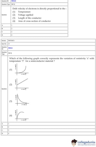 physics test papers and ppt for free to be downloaded | PDF