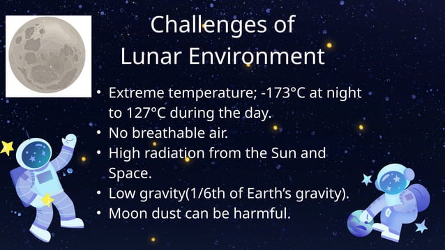 physics presentation on requiremnt moon | PPT