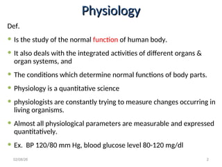 Introduction to general human physiology.ppt