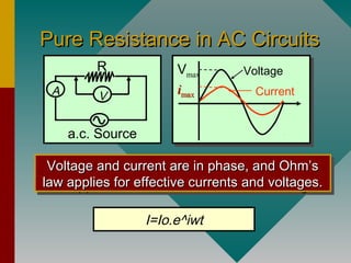 Alternating Current(AC) presentation | PPT