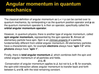 Phy addn of ang momentum,slaters deter.,pep | PPT