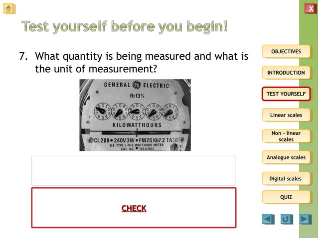 Physics M1 Scales | PPT