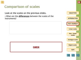 Physics M1 Scales | PPT