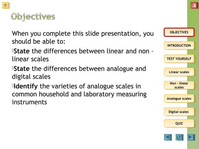 Physics M1 Scales | PPT